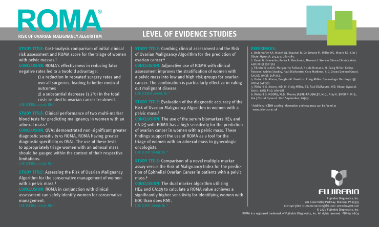 Risk of Ovarian Malignancy Algorithm: ROMA® | HE4Test
